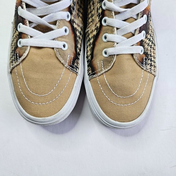 Vans | Shoes | Vans Big Reveal Skater Sneakers Unisex M9w5 Tan Canvas ...